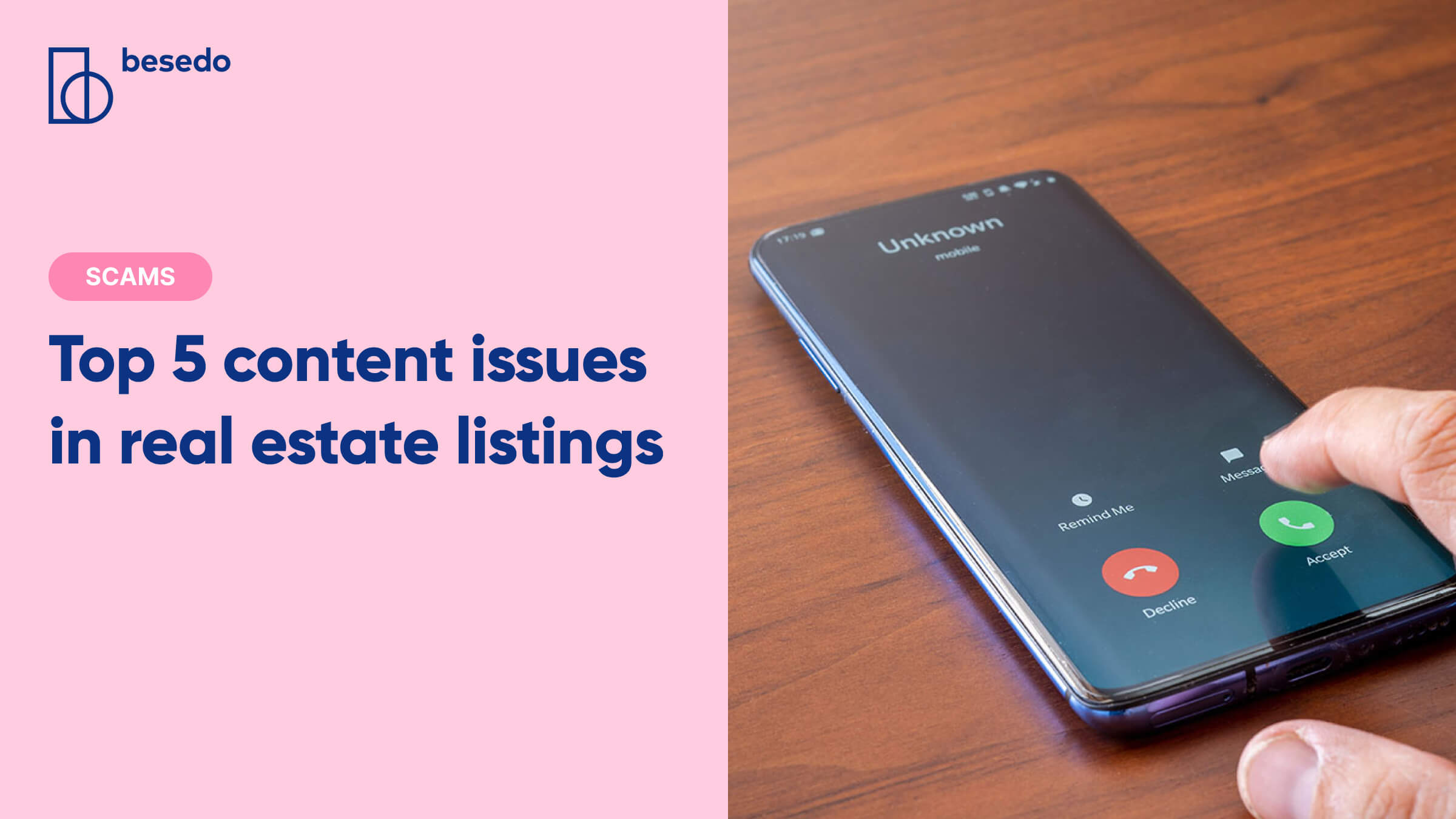 Top 5 Content Issues in Real Estate Listings 2024 – Besedo