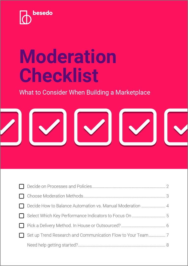 Set up your content moderation operations in 6 simple steps – Besedo