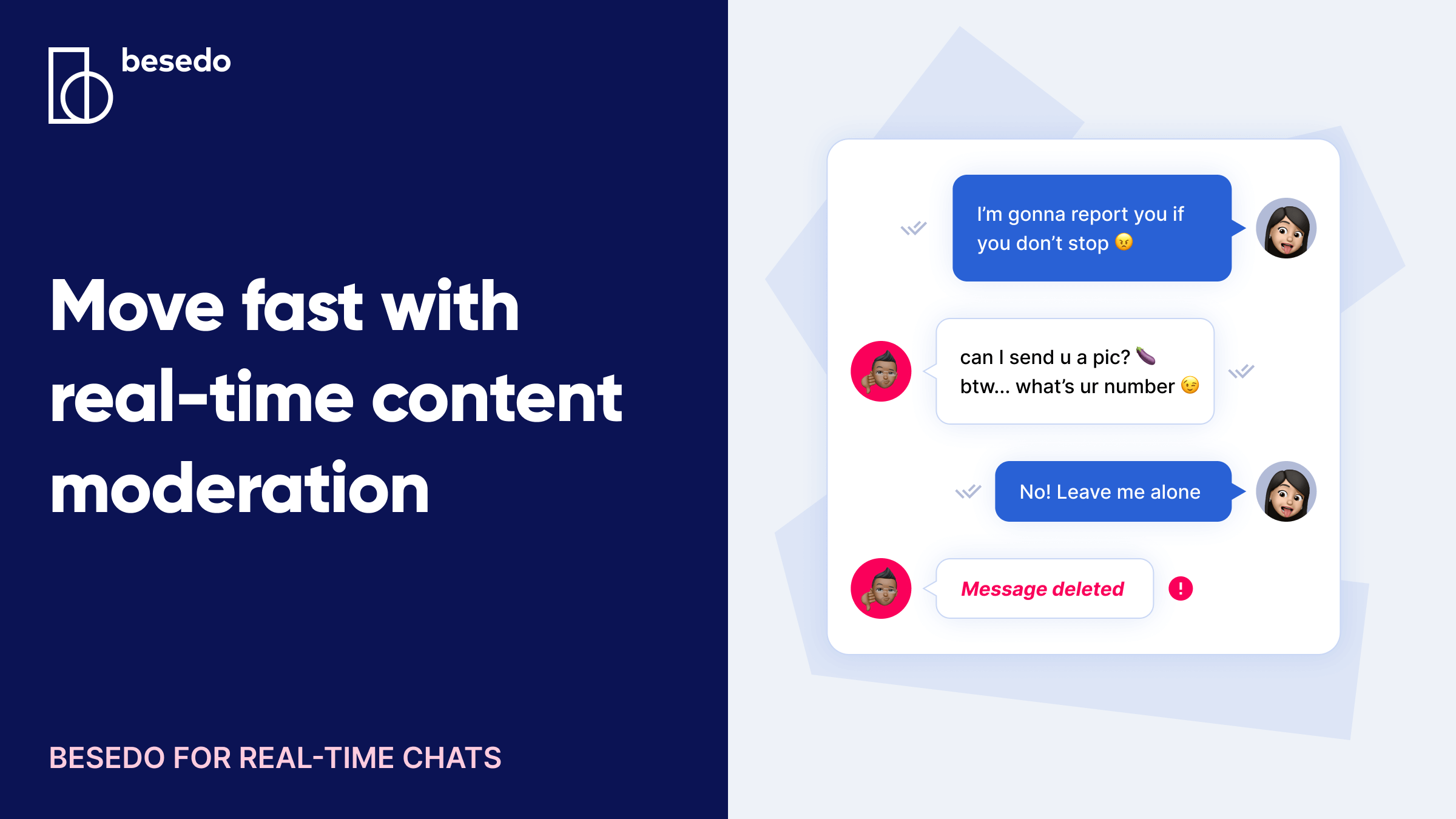 Real-Time Chat Moderation | Besedo